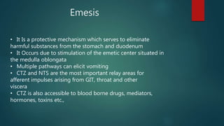 Kp emitics & antiemetics | PPT