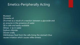 Kp emitics & antiemetics | PPT