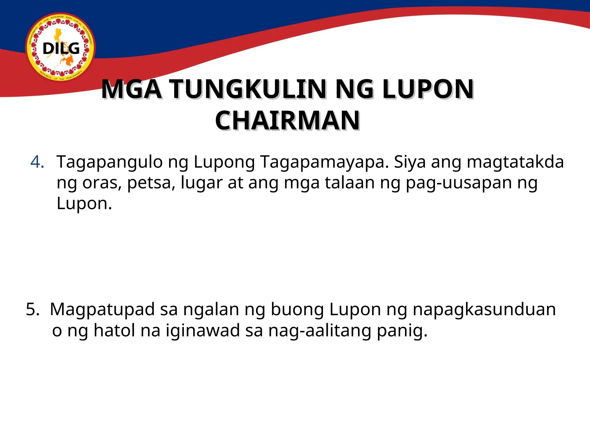 Katarungng Pambarangay Enhancement Training | PPT