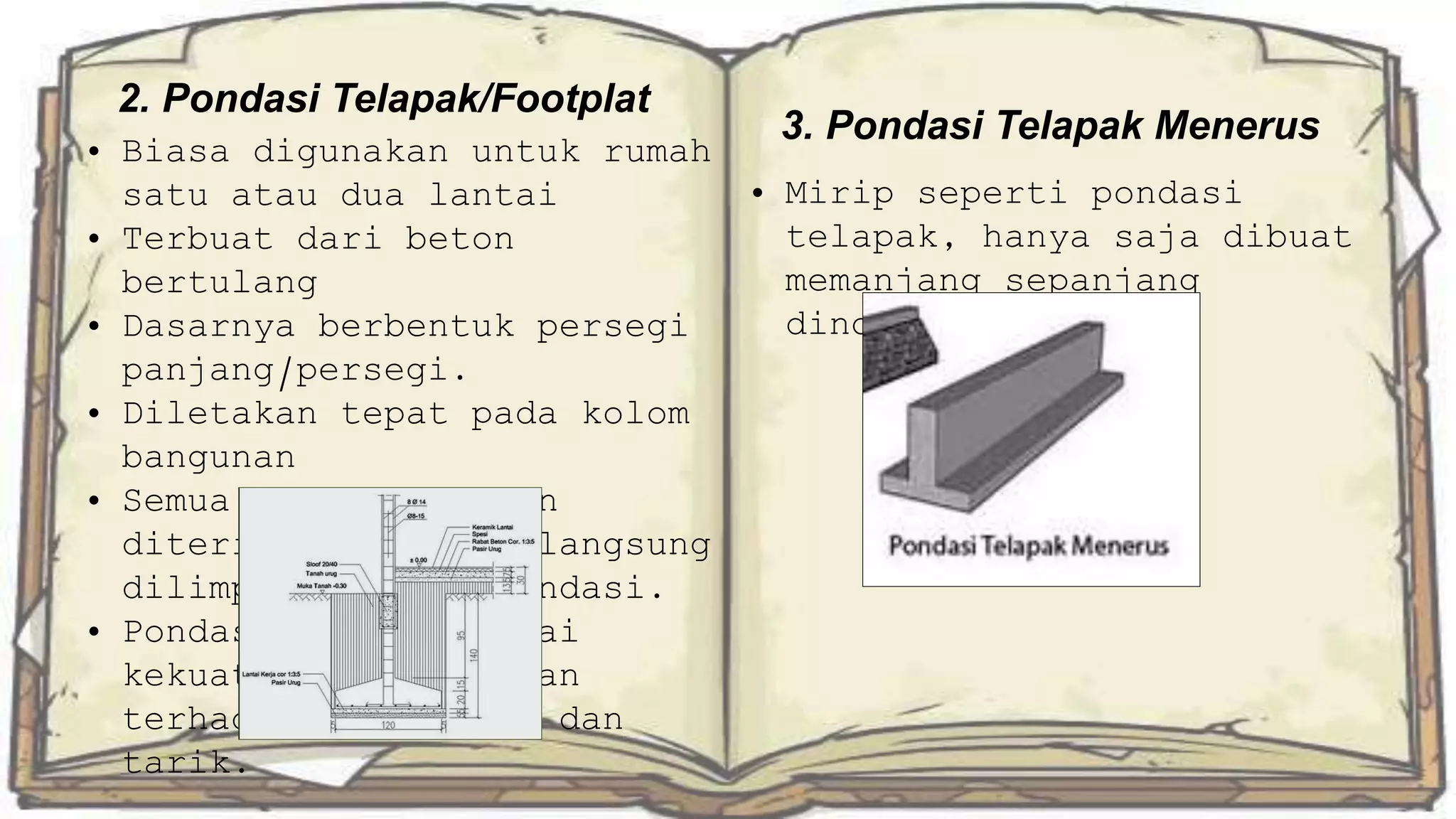Kompetensi Pembelajaran - PPT pondasi dangkal dan pondasi dalam | PPTX