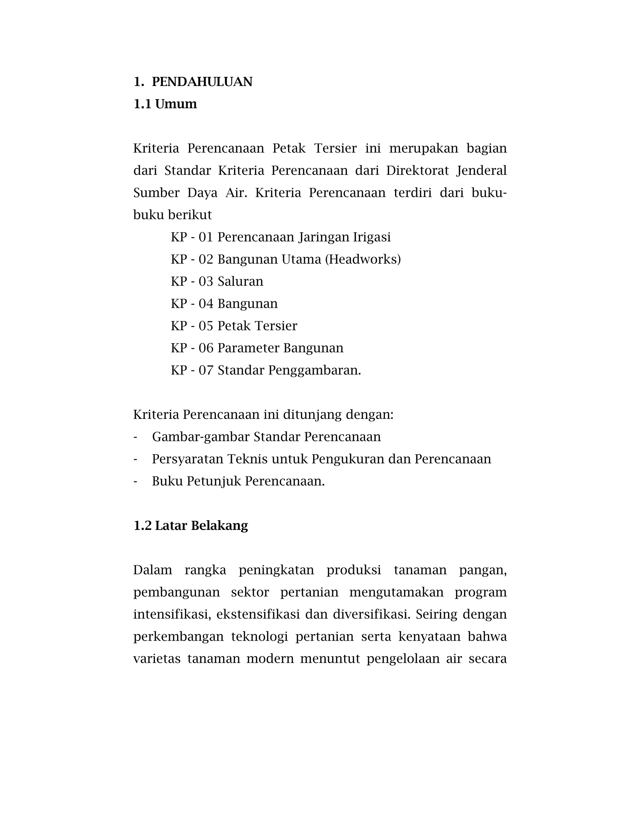 Kp 05 2010 petak tersier | PDF