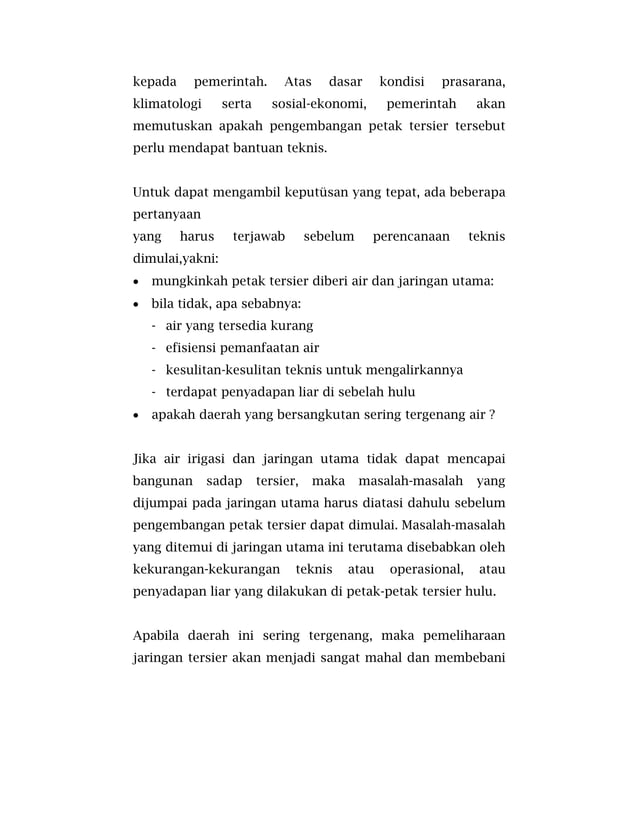 Kp 05 2010 petak tersier | PDF