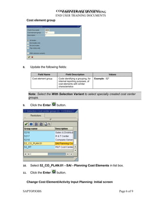 Kp06 primary cost planning | DOC
