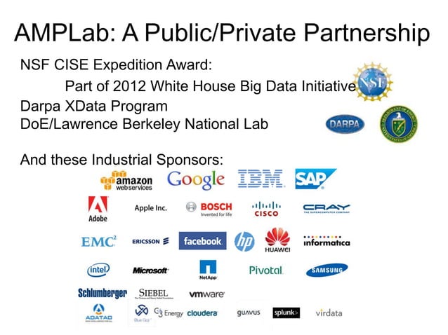 What’s New in the Berkeley Data Analytics Stack | PPTX | Databases | Computer Software and ...