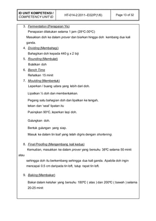 nota roti dan roll (1) | PDF