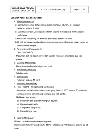 nota roti dan roll (1) | PDF