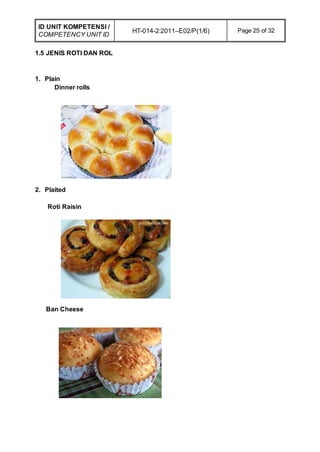 nota roti dan roll (1) | PDF