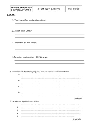 nota roti dan roll (1) | PDF