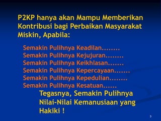 Bahan Paparan Asumsi Dasar dan Paradigma P2KP.ppt