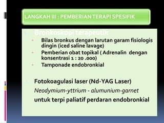 [KP 2.2.4.2] Hemoptisis Masif, Emboli Paru, Infark Paru.pptx