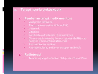 [KP 2.2.4.2] Hemoptisis Masif, Emboli Paru, Infark Paru.pptx