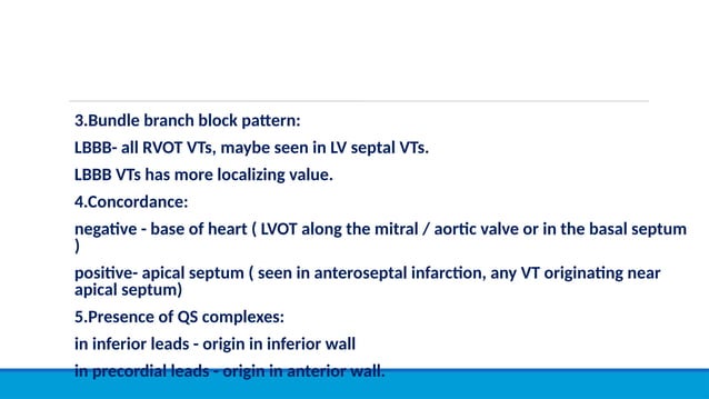 ECG -Ventricular tachycardia localisation .pptx