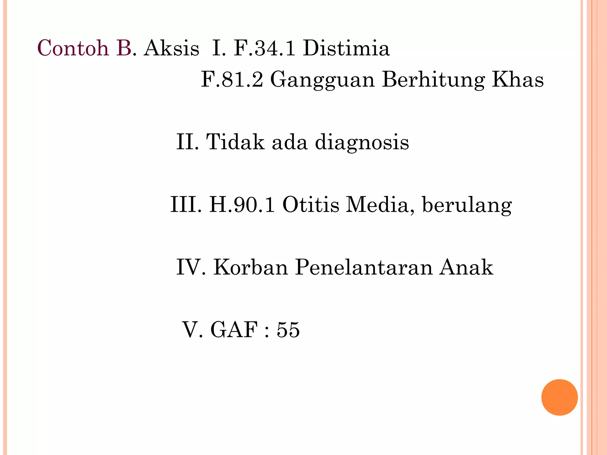 Kp 3.1.25 diagnosis multiaksial | PPT
