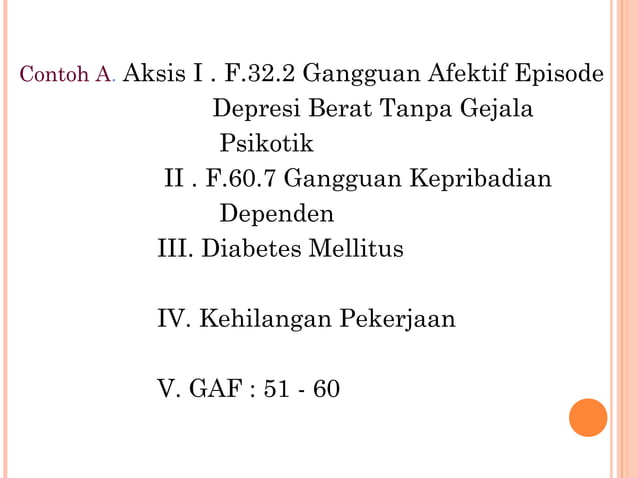 Kp 3.1.25 diagnosis multiaksial | PPT