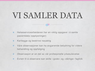 Kp 5 observasjon | PDF
