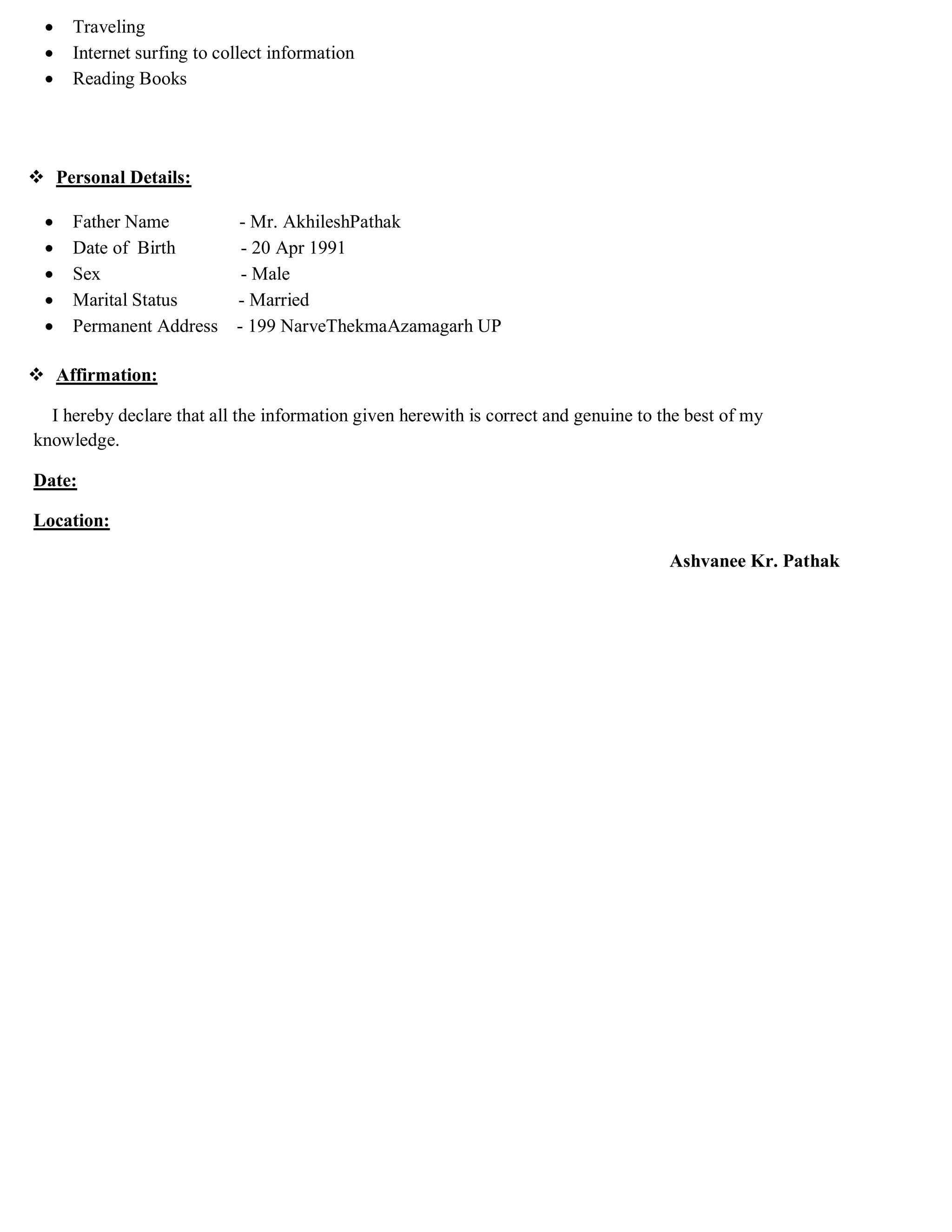 Ashvanee_resume | PDF