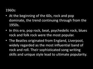 Music through the ages | PPTX