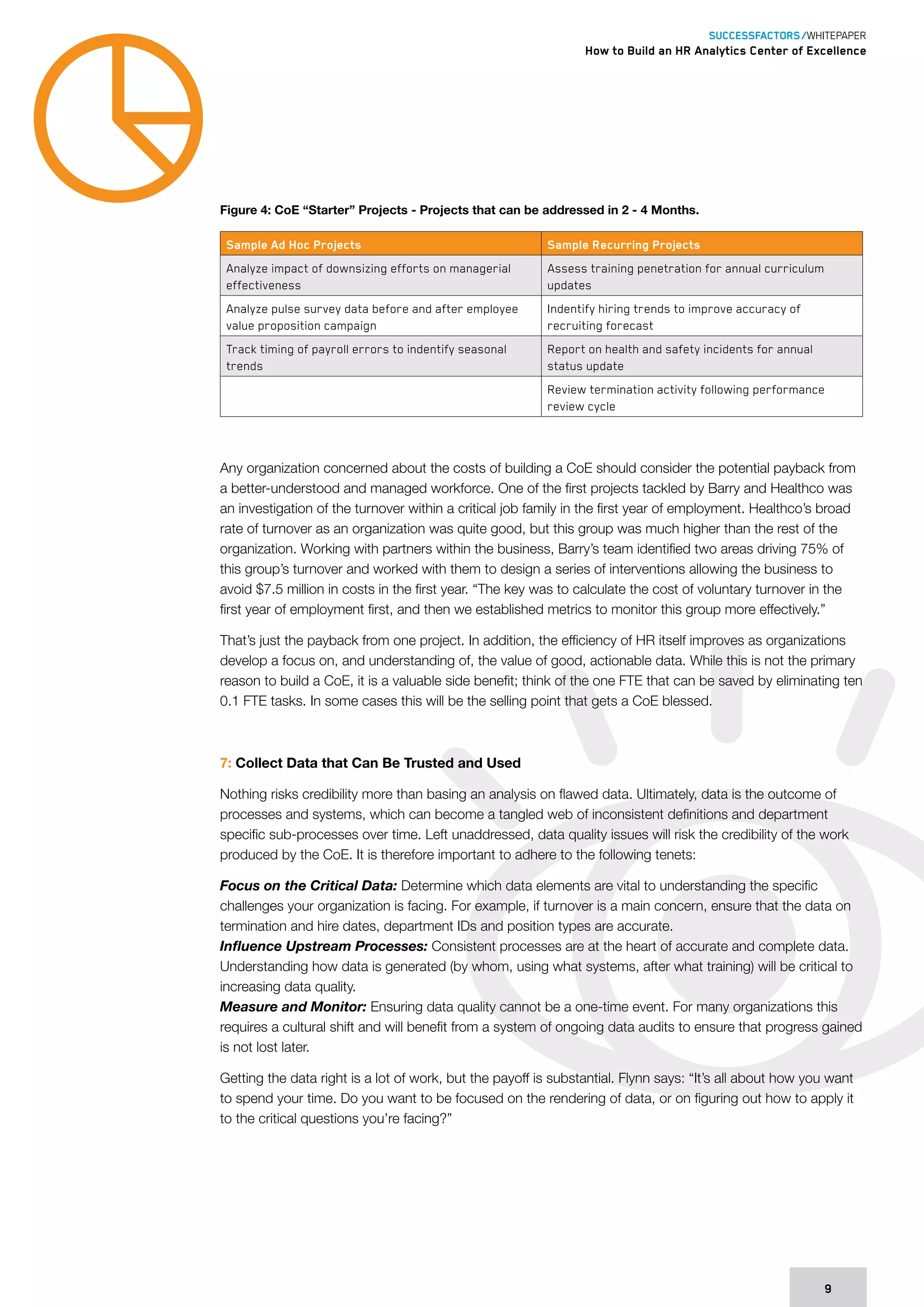 How to Build an HR Analytics Center of Excellence | PDF