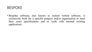 KPASIME MEKENZE -TYPES OF SOFTWARE (COTS) AND BESPOKE.pptx