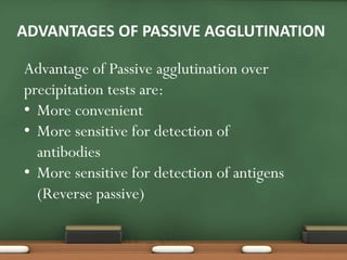All about Passive agglutination | PPTX