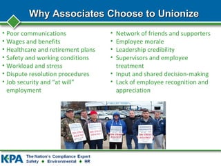 DO MY EMPLOYEE’S REALLY WANT A UNION? WHY? | PPT