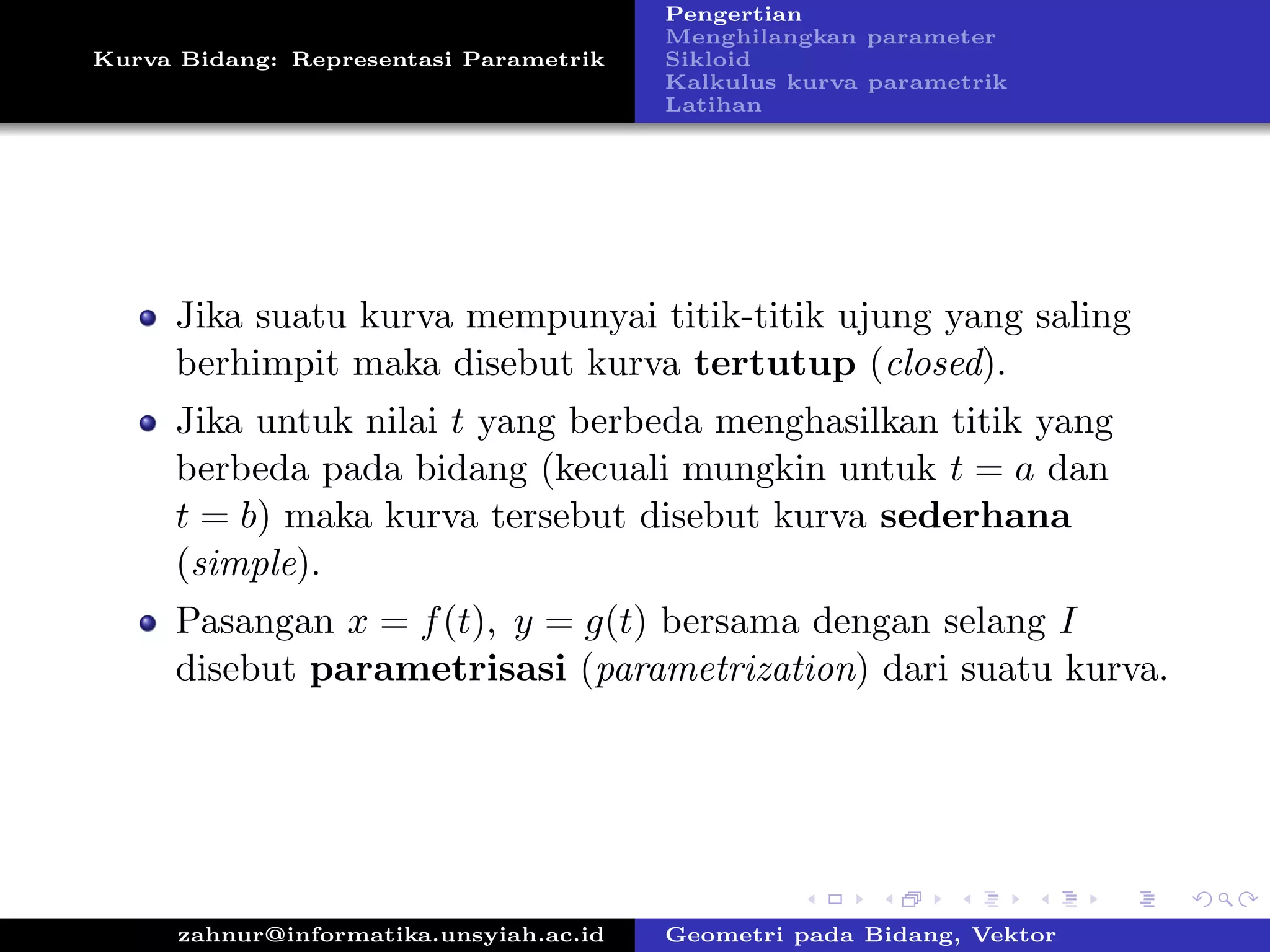 Kalkulus Peubah Banyak 01 | PDF