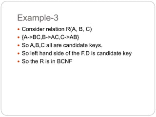 #KPC #CST #DBMS(BCNF) | PPT