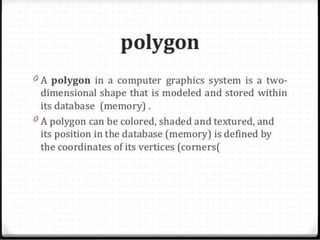 #KPC #CST #Polygon fill | PPTX