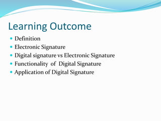 #KPC #ETCE & EE #Dgital Signature | PPT