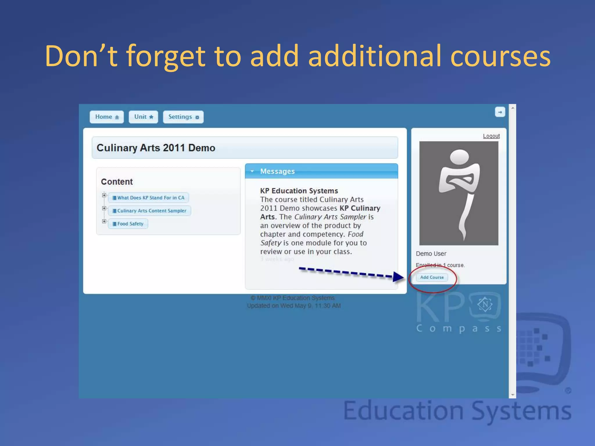 KP Compass Demo Instructions | PPTX