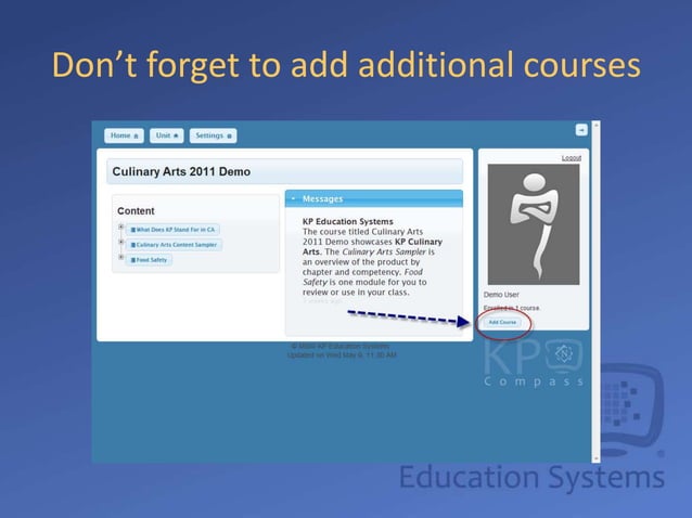 KP Compass Demo Instructions | PPTX