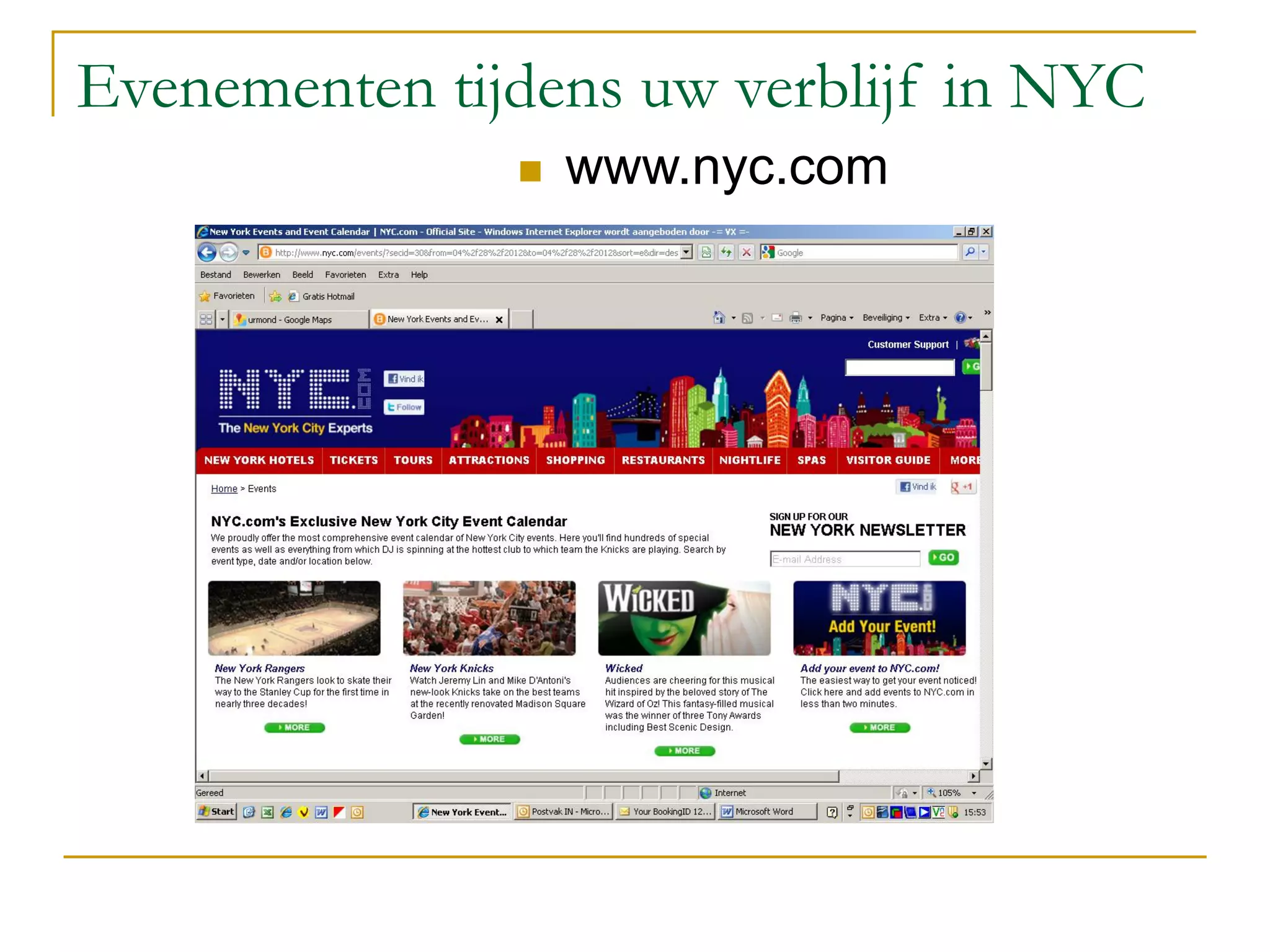 Kpc groep presentatie Group Travel & Events 2013 | PDF