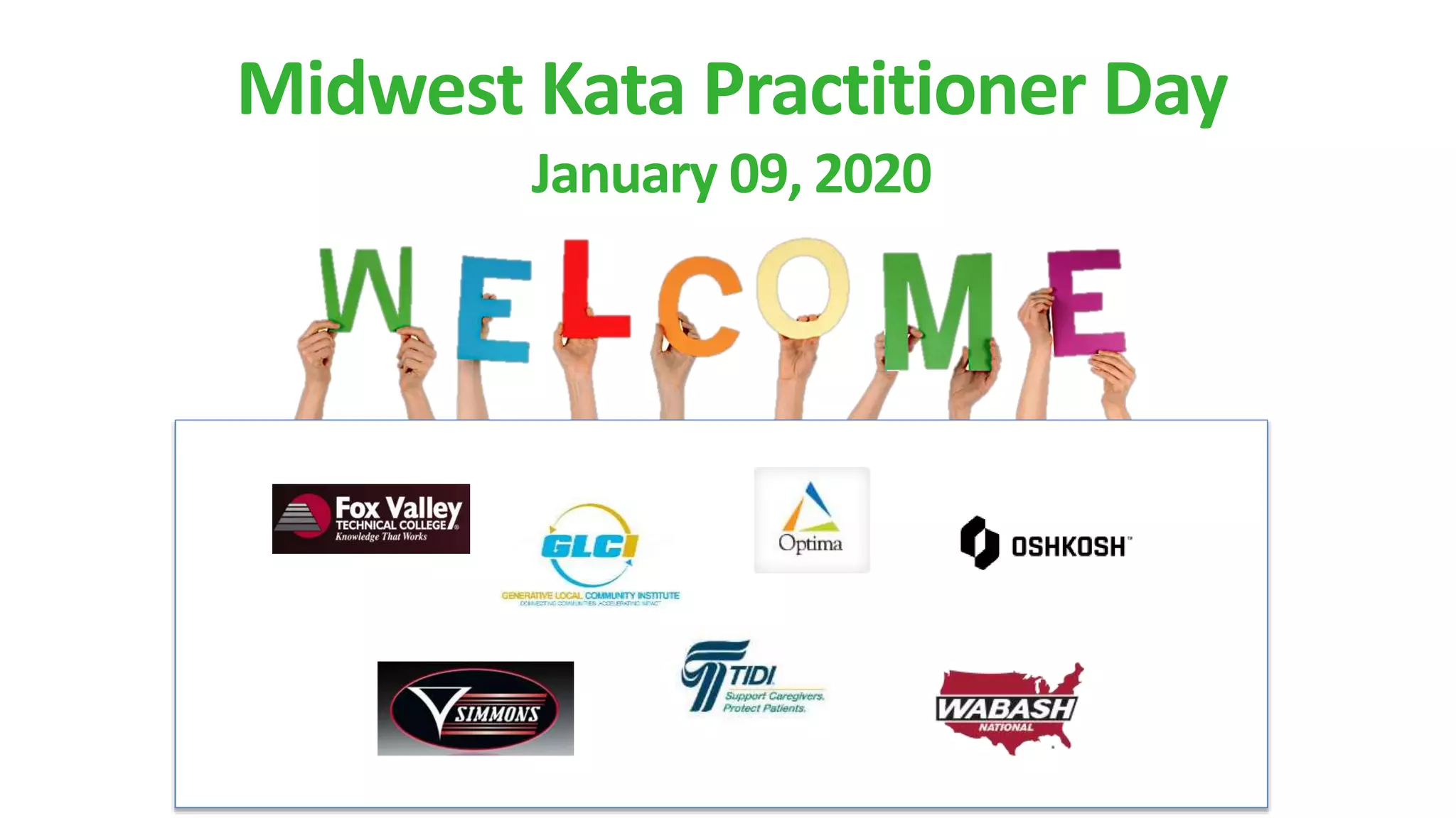 Midwest Kata Practitioner Day 2020 | PPT
