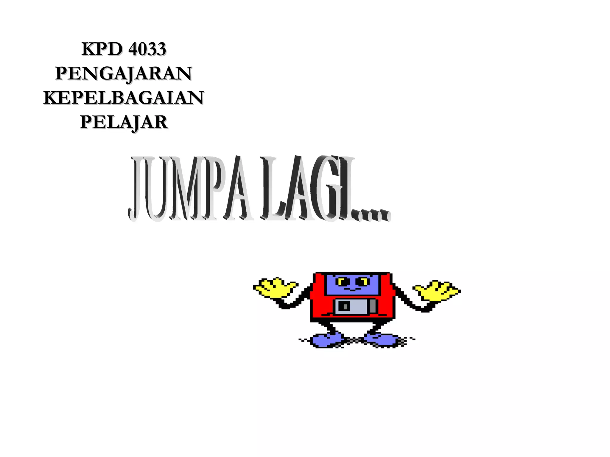 Kpd 4033 individu | PPT