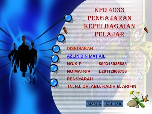 Kpd 4033 individu | PPT