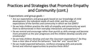 Promoting empathy and a sense of community | PPTX