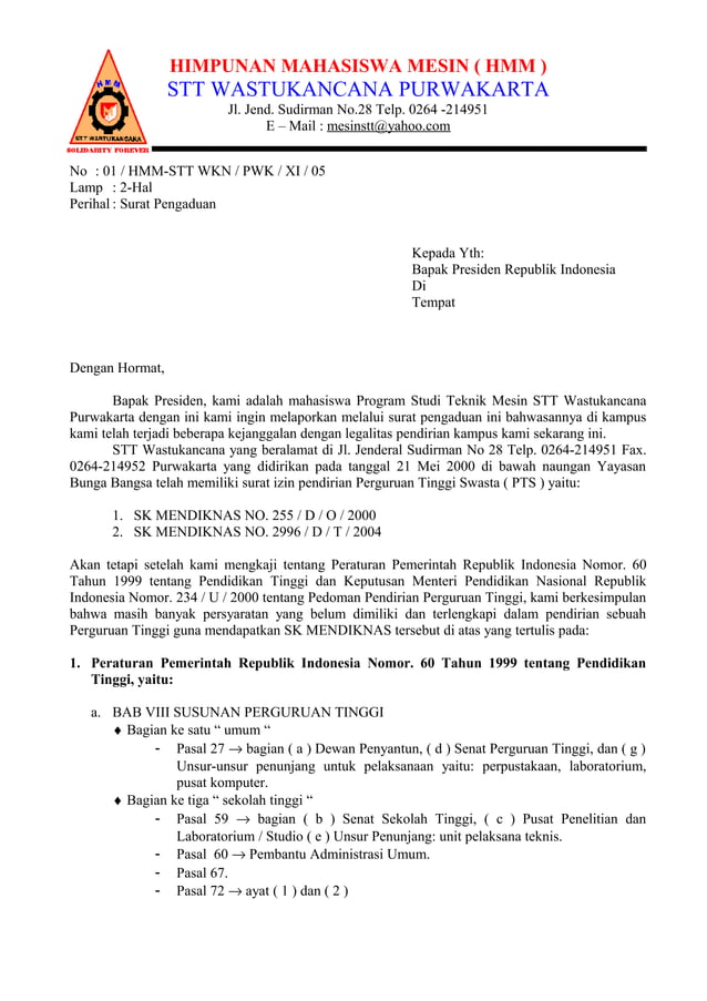 Kpd yth pak pres | PDF