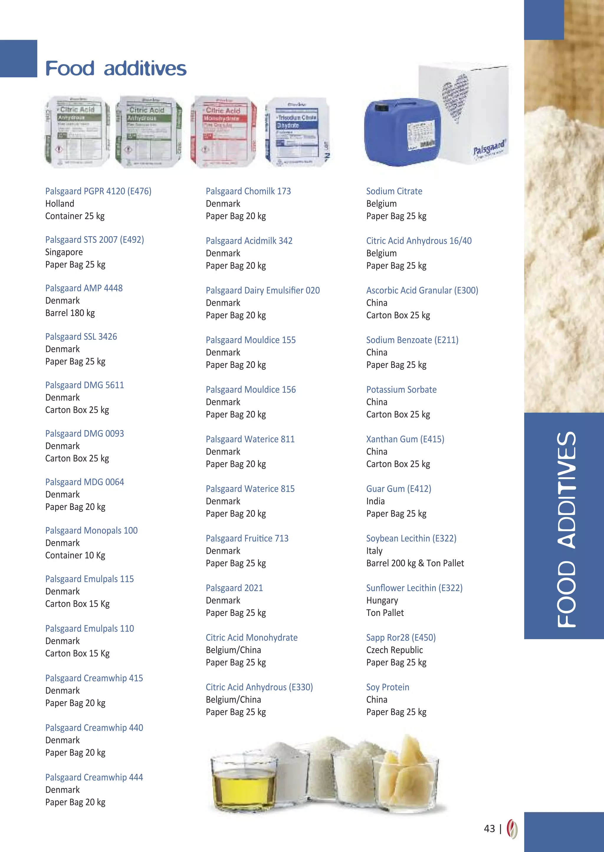 Food Service & Raw Materials Catalogue 2019 | PDF