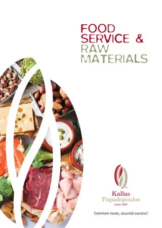 Food Service & Raw Materials Catalogue 2019 | PDF