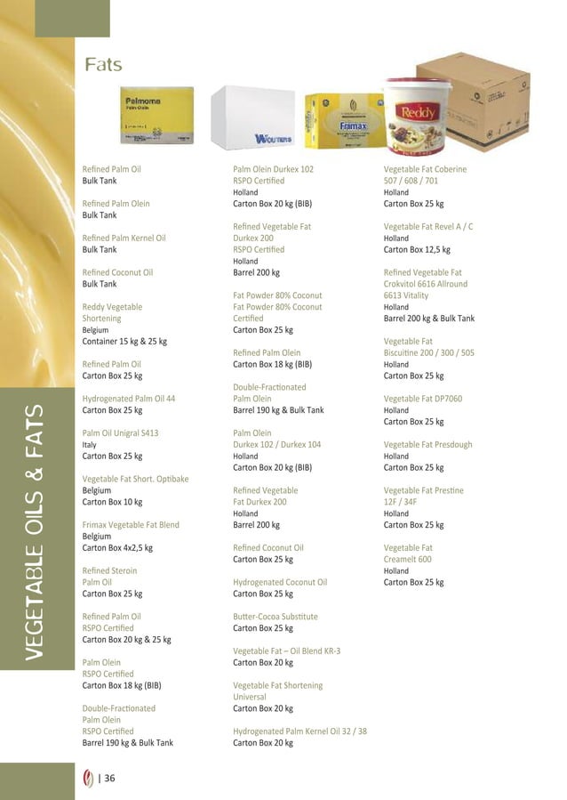 Food Service & Raw Materials Catalogue 2019 | PDF