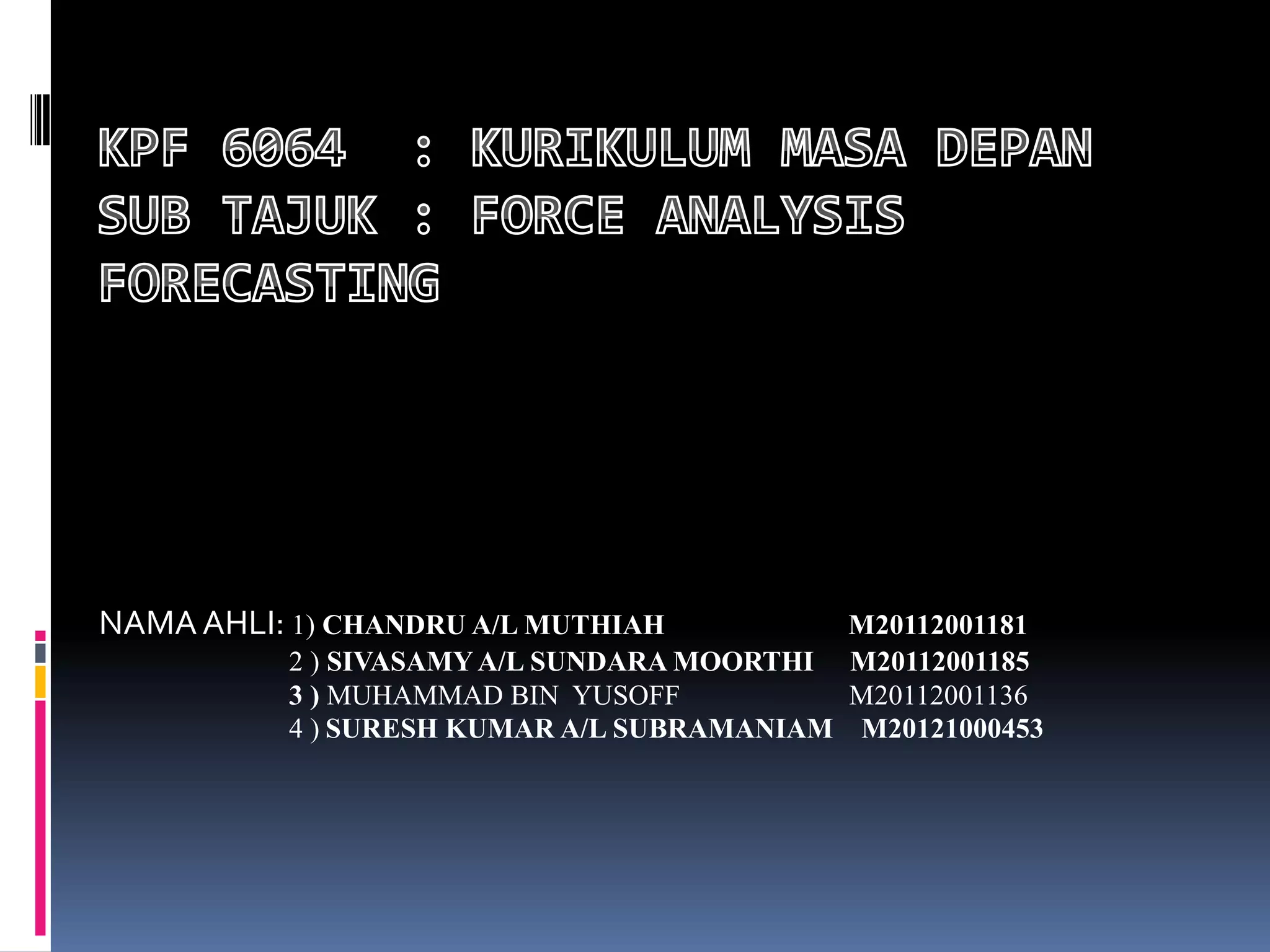 cross impact analysis | PPT