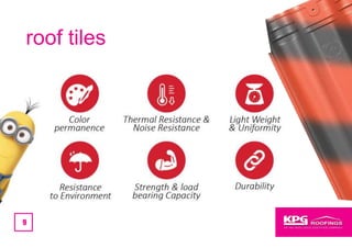 Kpg roofings presentation with video | PPTX