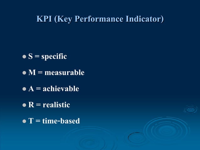 ตัวชี้วัดความสำเร็จ KPI | PDF