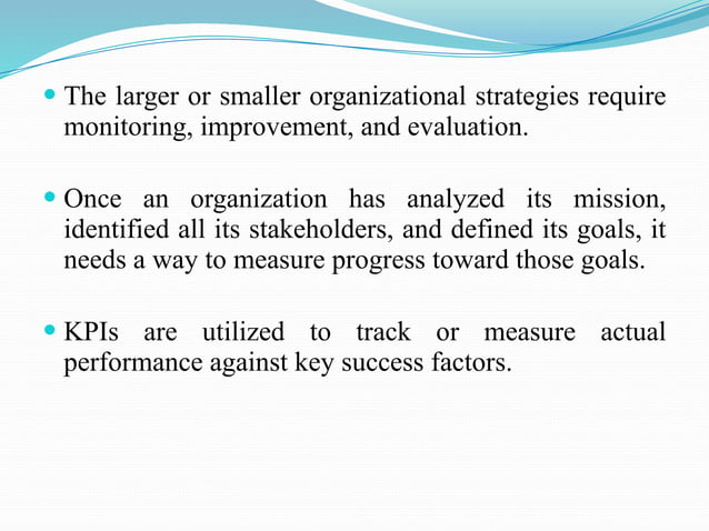 key performance indicators review template | PPTX