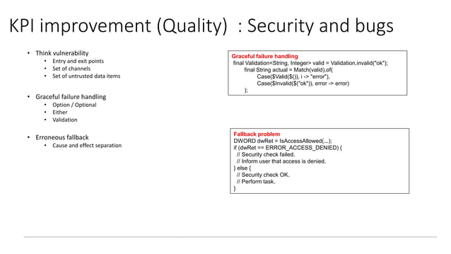 Kpi driven-java-development-fn conf | PPT