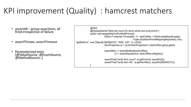 Kpi driven-java-development-fn conf | PPT