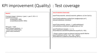 Kpi driven-java-development-fn conf | PPTX