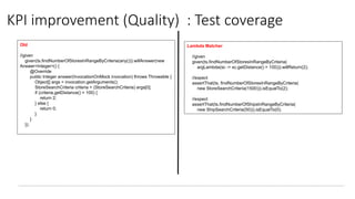 Kpi driven-java-development-fn conf | PPTX