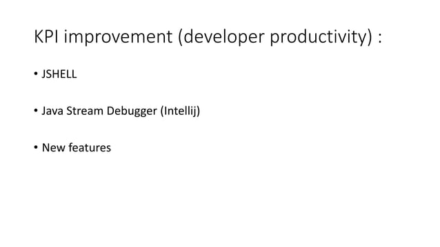 Kpi driven-java-development-fn conf | PPT