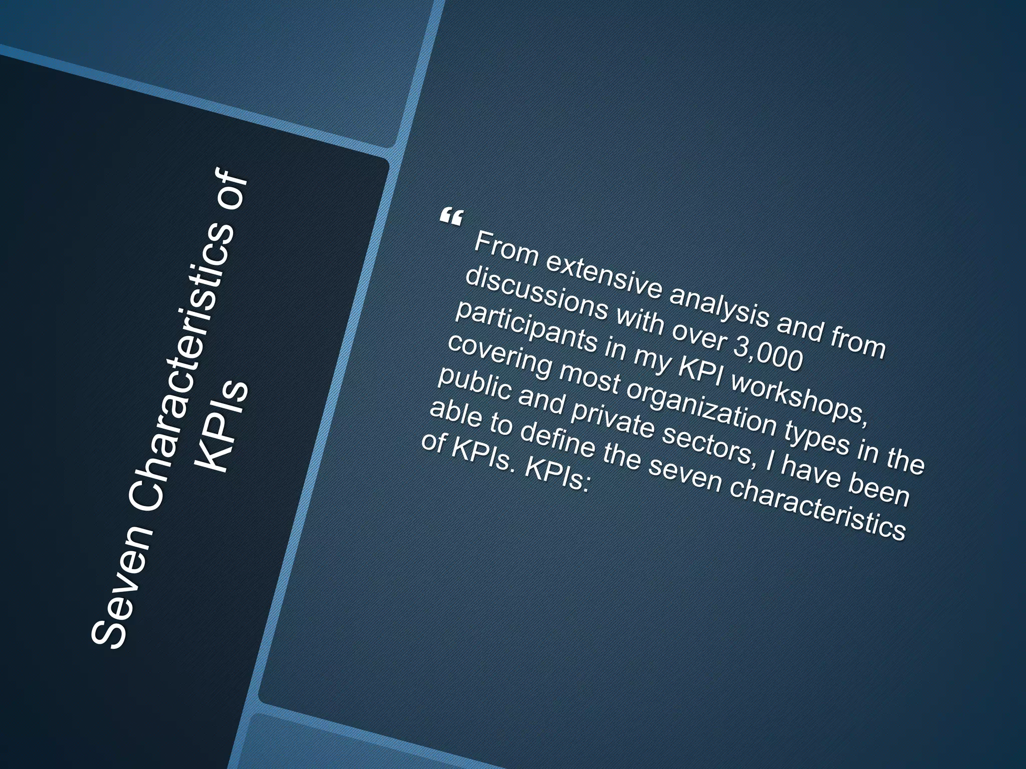 KEY PERFORMANCE INDICATOR REPORTING | PPTX